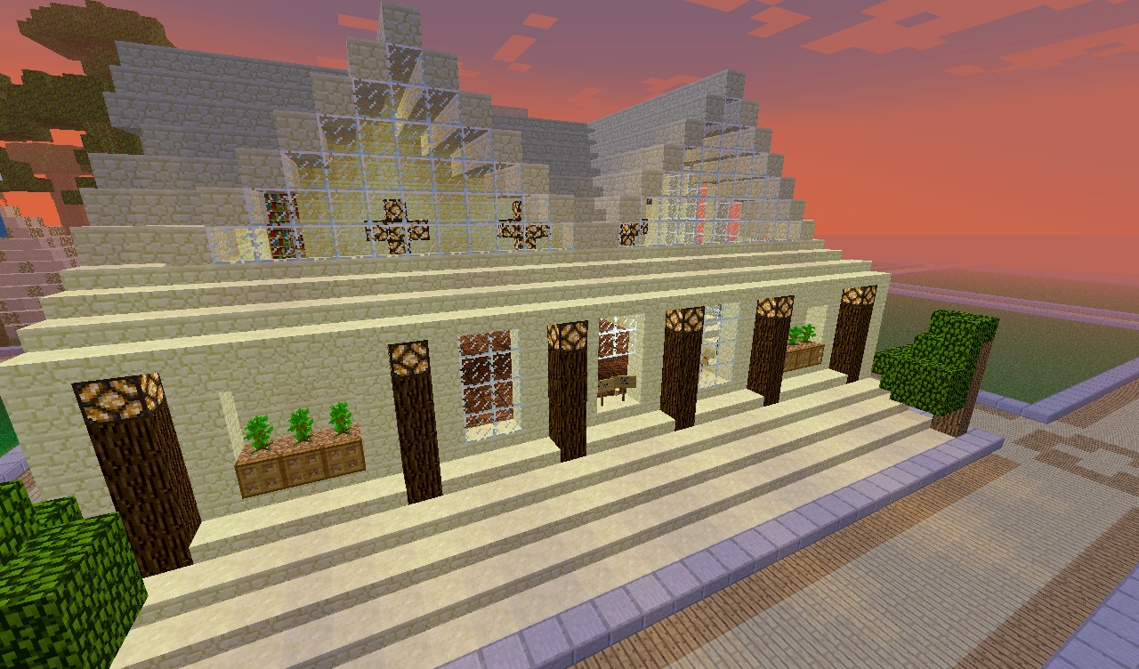 Public Library Minecraft Map
