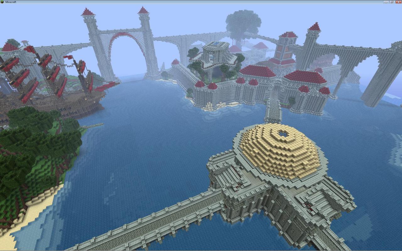YettiCrush's Haven: Harbor/East Gate Update 1.2.5 Minecraft Map