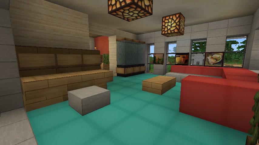 Modern Desert Home Minecraft Map