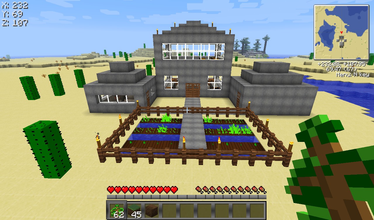 A house Minecraft Map