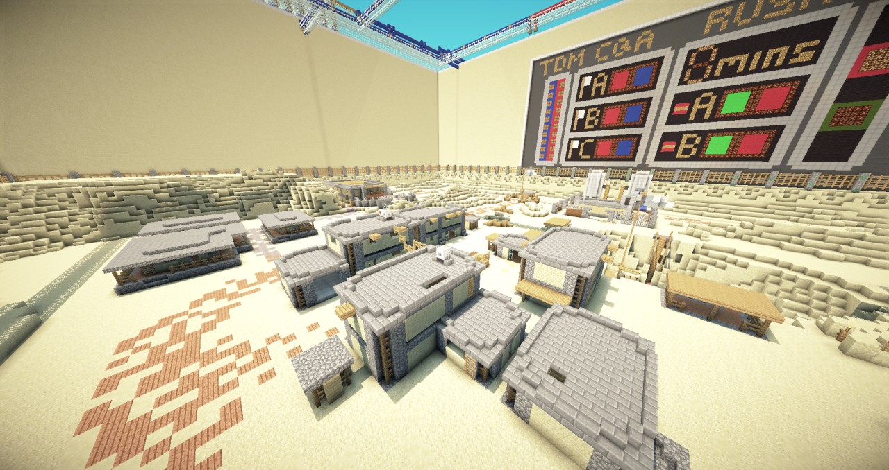 Minefield - Battlefield in Minecraft! [No mods] Minecraft Map