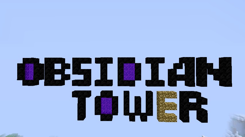 Obsidian Tower Minecraft Map