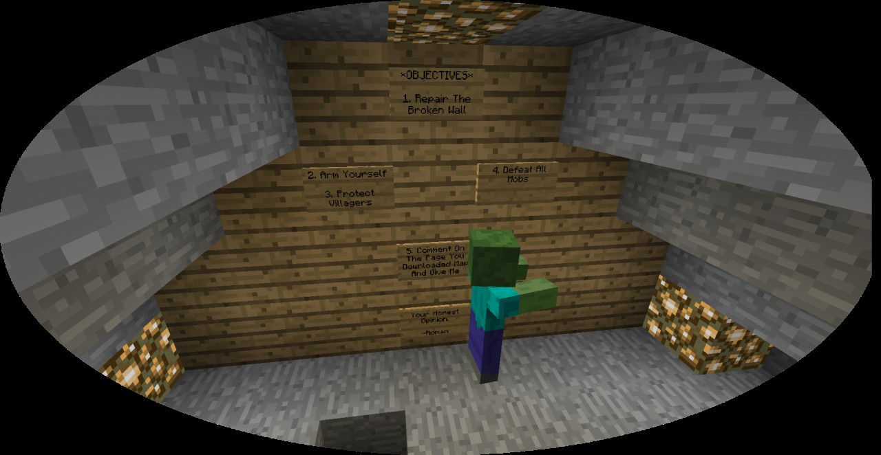 Military Base Defense- Mini Game Minecraft Map