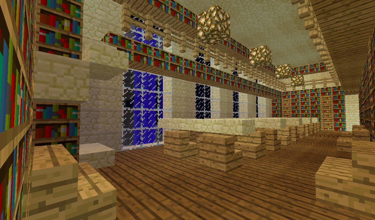 Public Library Minecraft Map