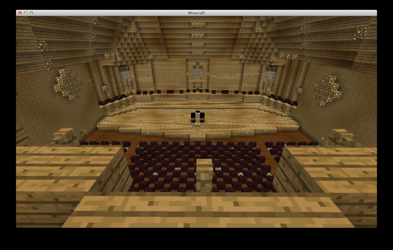 Orchestra Hall in Chicago, IL Minecraft Map