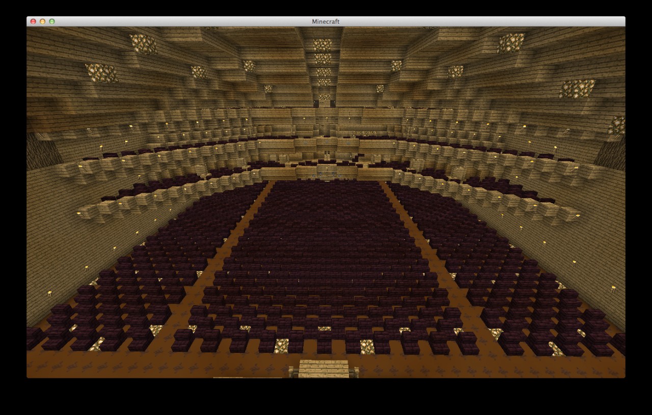 Orchestra Hall in Chicago, IL Minecraft Map
