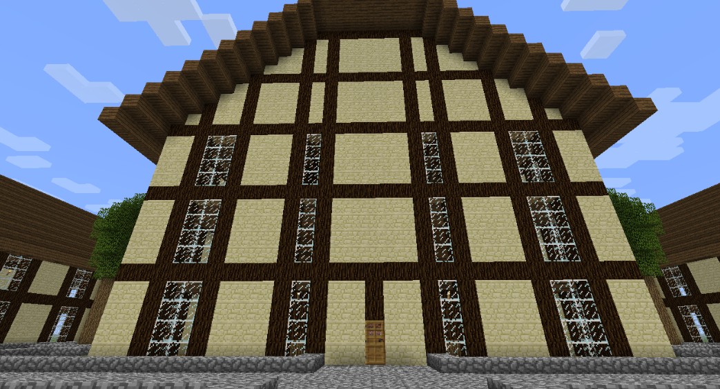 Huge Sandstone Villa Minecraft Map
