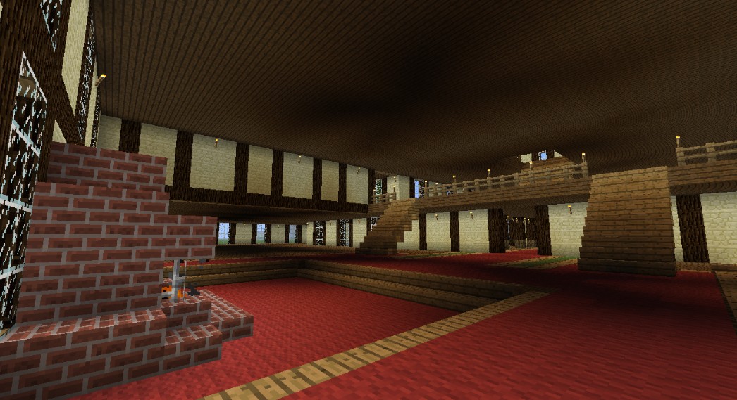 Huge Sandstone Villa Minecraft Map