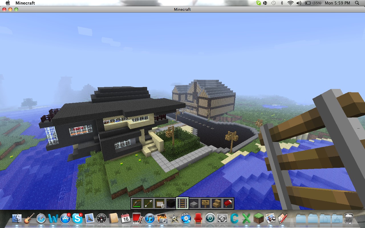 My mansion street Minecraft Map