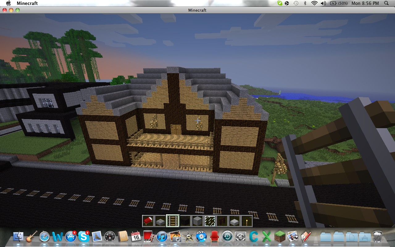 My mansion street Minecraft Map