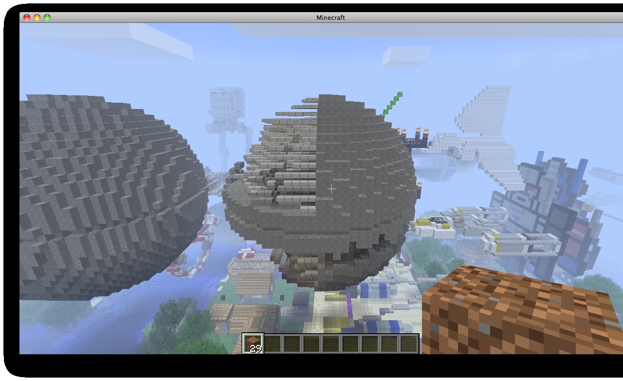 My Star Wars Death star 2 Minecraft Map