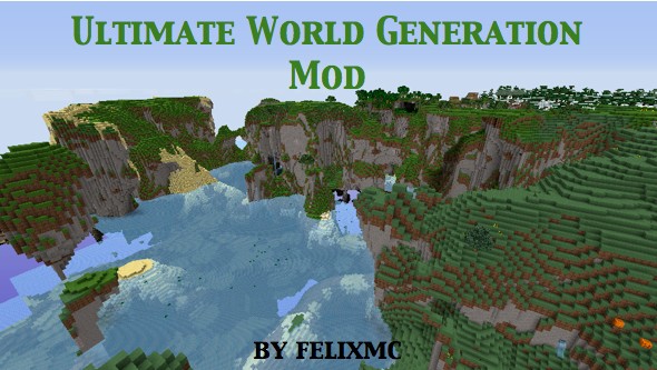 [1.2.5] WorldGen++ v1.1 - Awesome world generations, 12 new biomes ...
