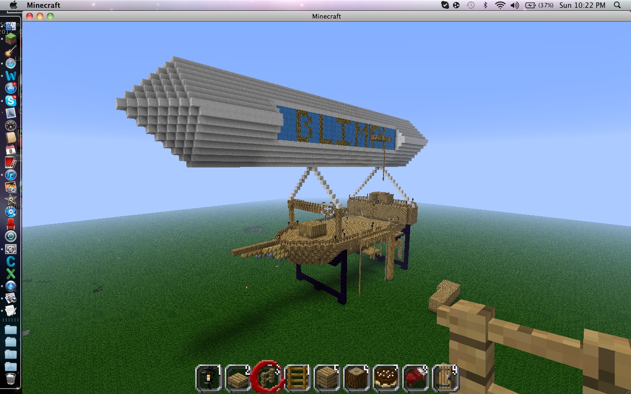My Blimp ship Minecraft Map