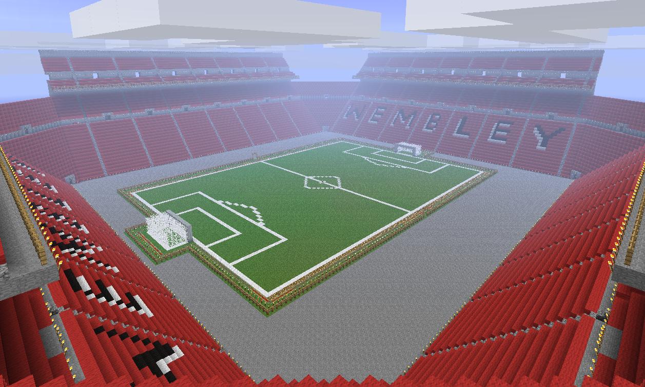 Wembley Stadium Minecraft Map