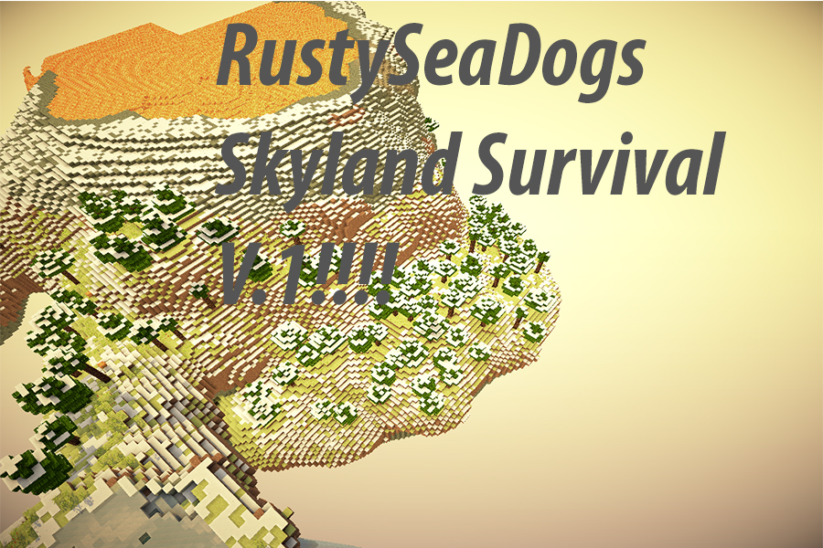 Skyland Survival v.1 Challanges and More Minecraft Map