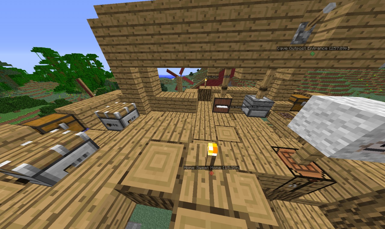 Better Than Wolves SSP World Minecraft Map