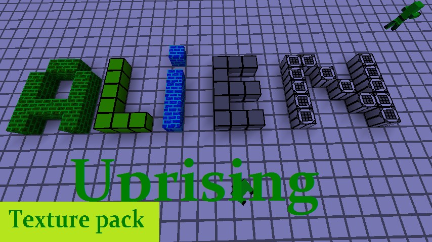Alien Uprising-with its own texture pack!!! Minecraft Map