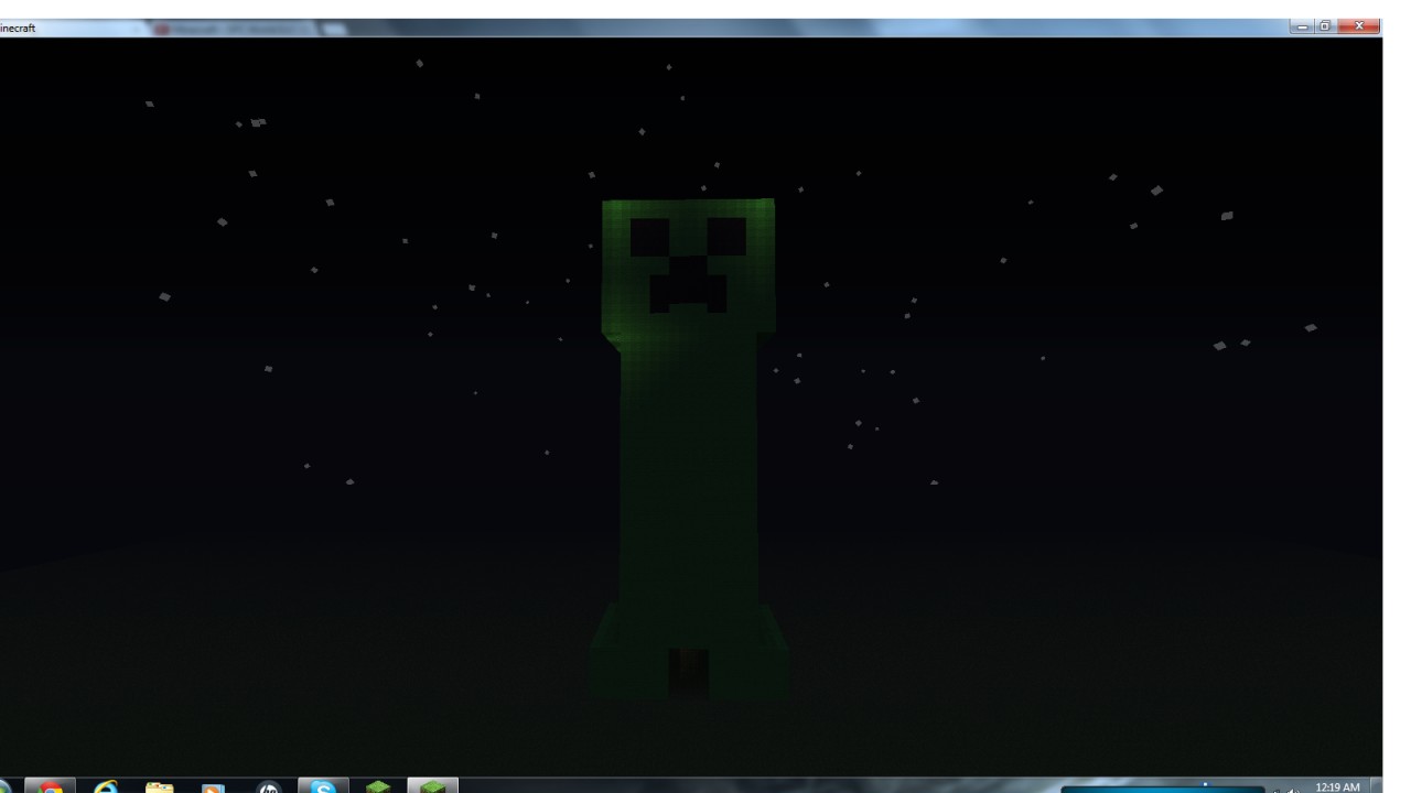 creeper house Minecraft Map