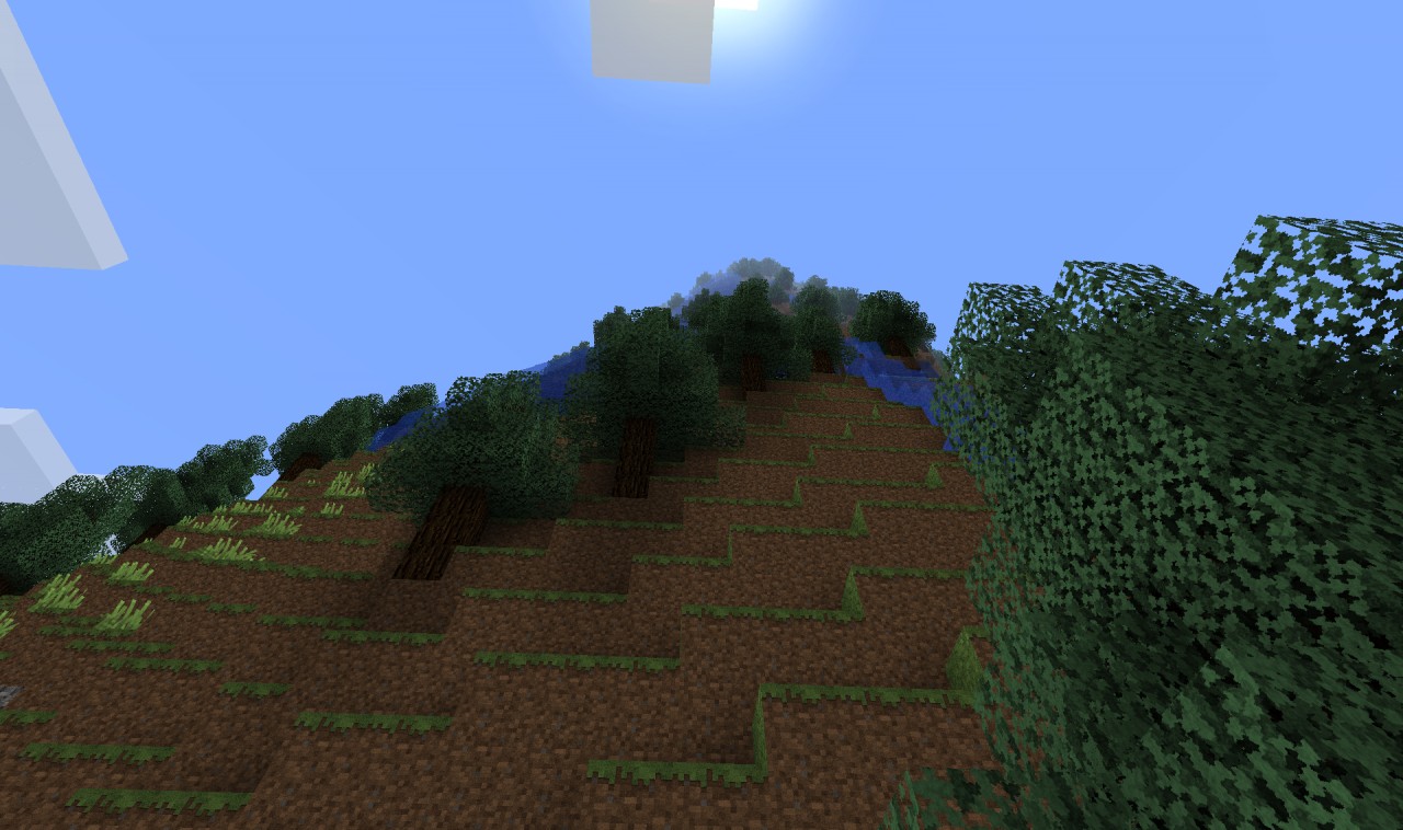 Floating Mountain Survival Minecraft Map