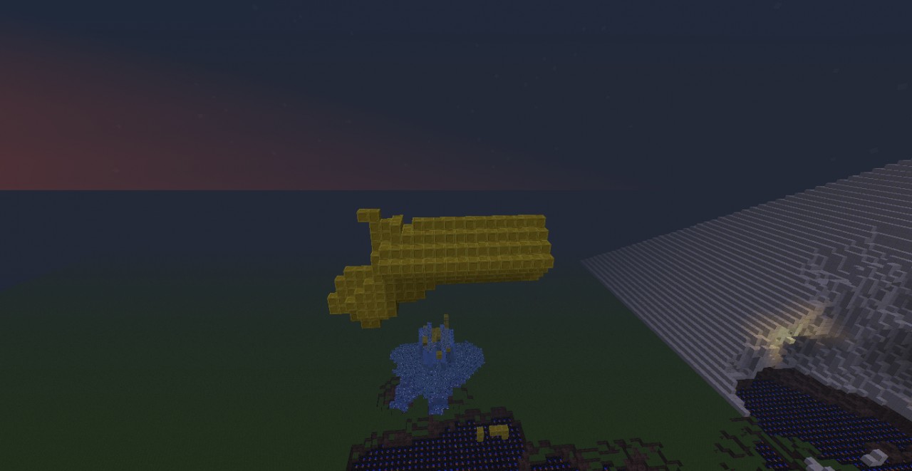 -The Golden Flare Gun- Minecraft Map