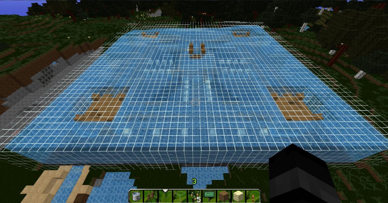 50X50 Underwaterfort !! , -Nice Project- Minecraft Map