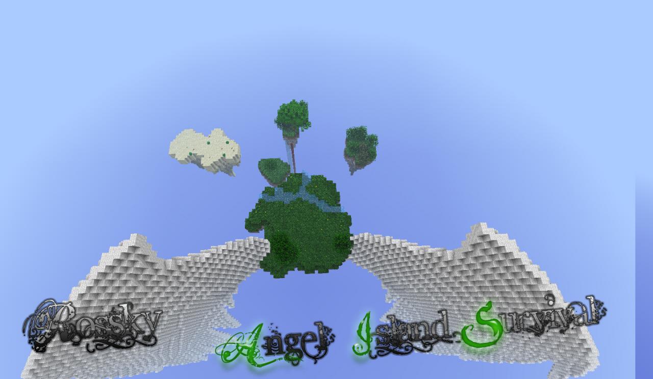 Angel Island Survival Minecraft Map