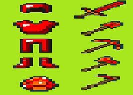 Red Diamonds Minecraft Texture Pack