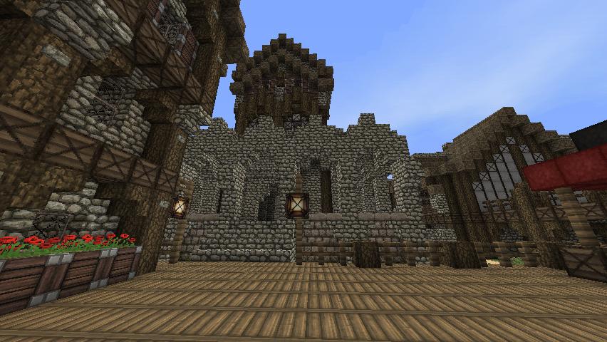 Arched way House Minecraft Map