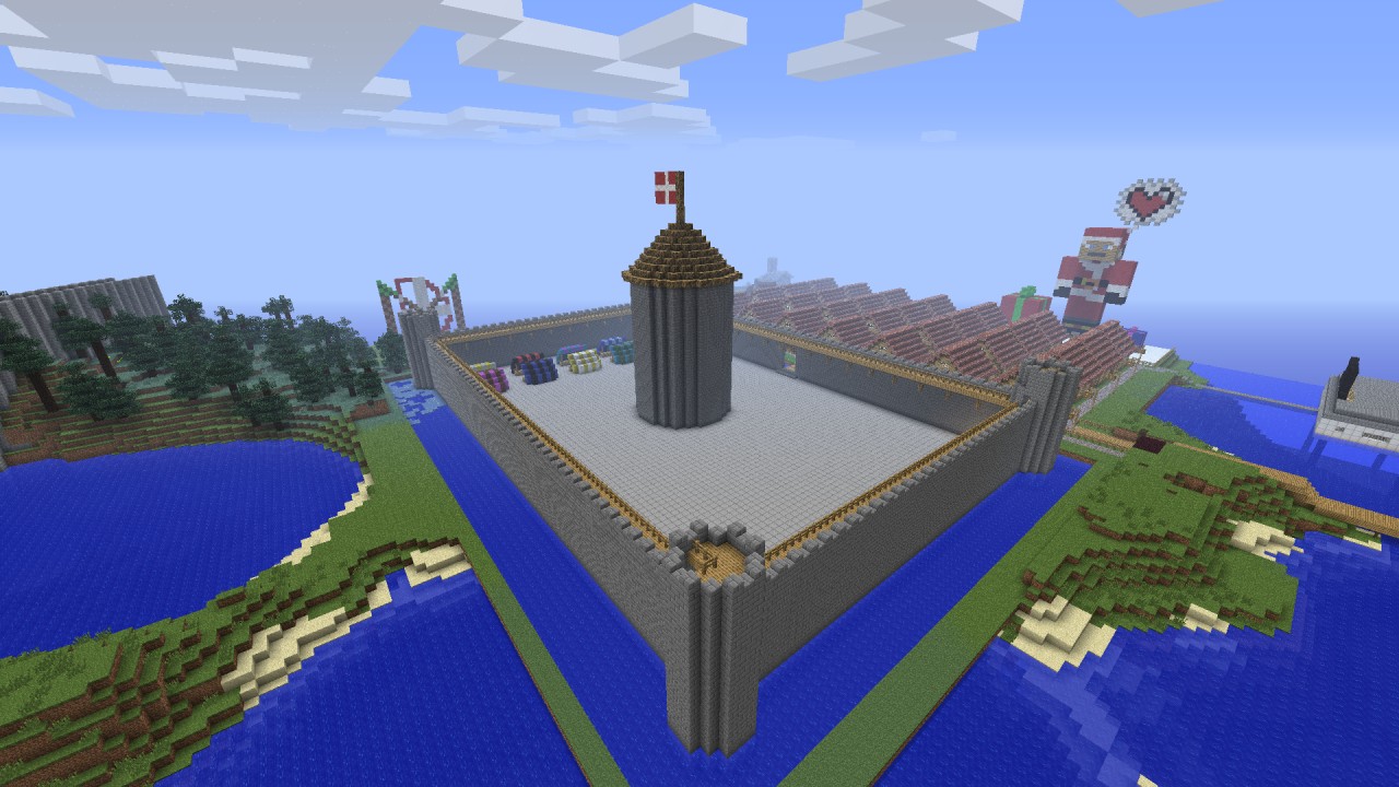 Main City of War Server Minecraft Map