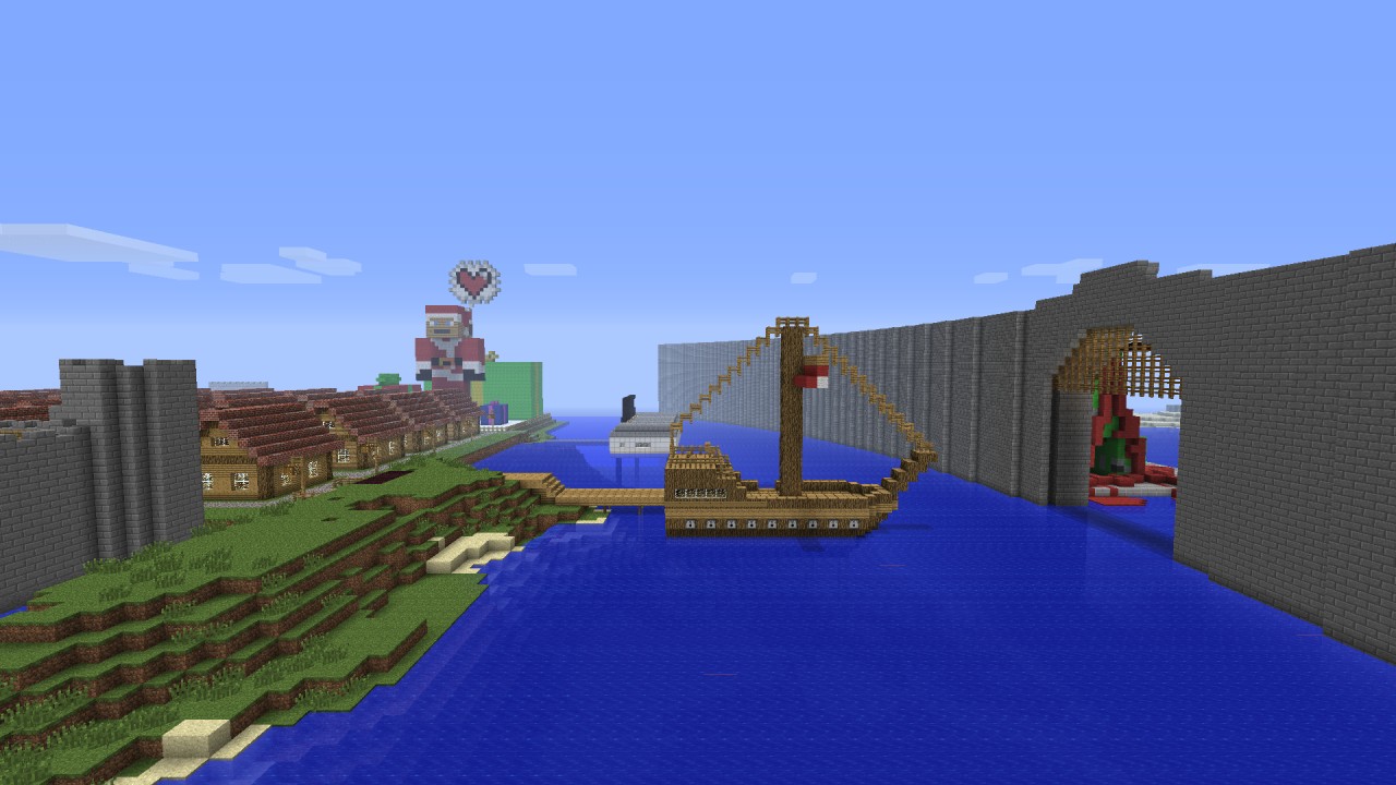Main City of War Server Minecraft Map