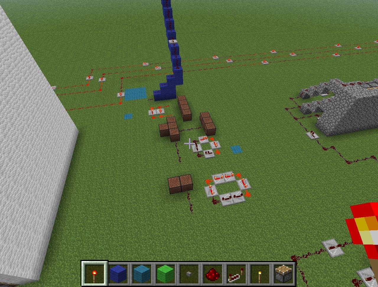 red stone test land Minecraft Map