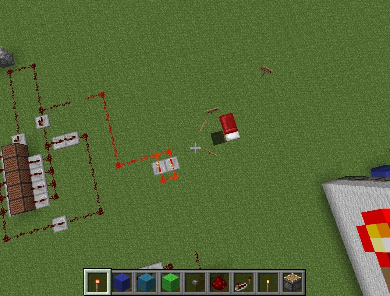 red stone test land Minecraft Map