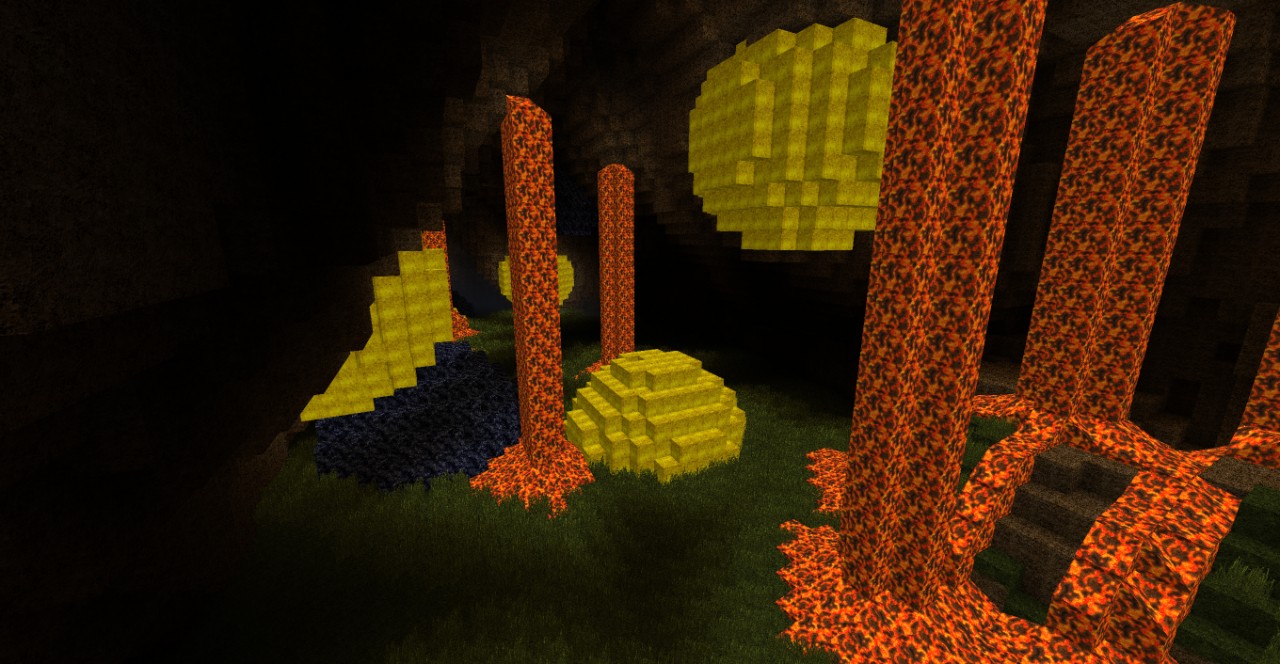 NORICK VILLAGE!!! ~~CUSTOM LANDSCAPE!!~~ UNDERGROUND WORLD!?! Minecraft Map