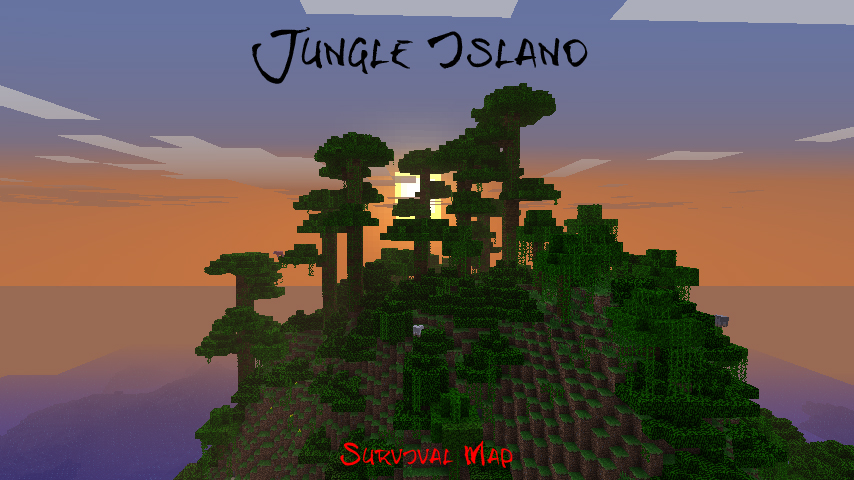 Jungle Island Minecraft Map