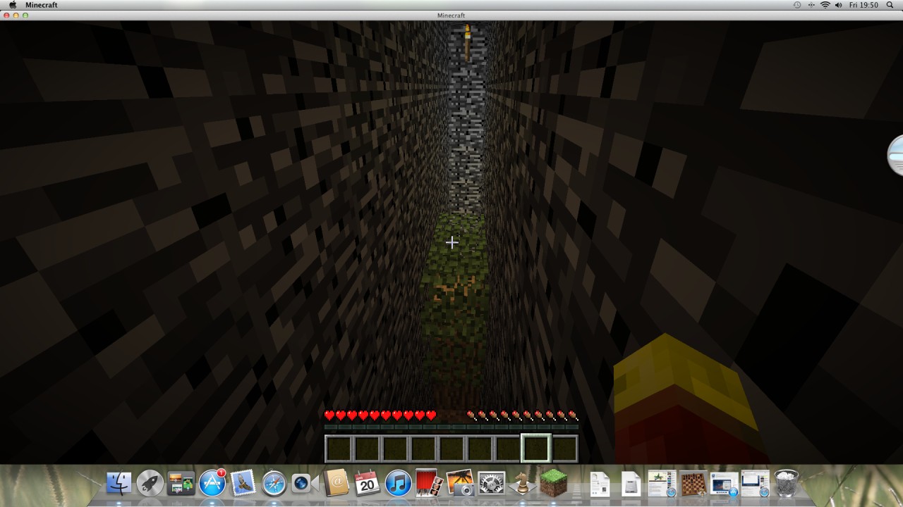 2d survival Minecraft Map