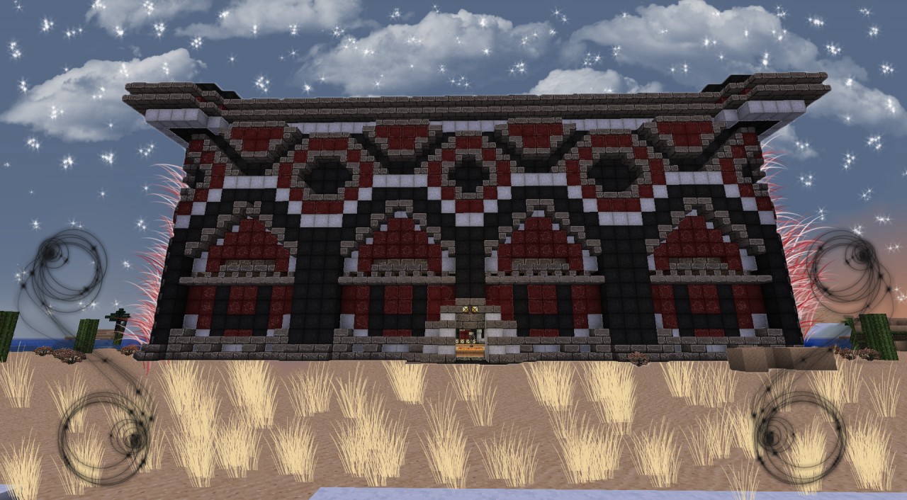 Roman Fire Mob Arena Minecraft Map