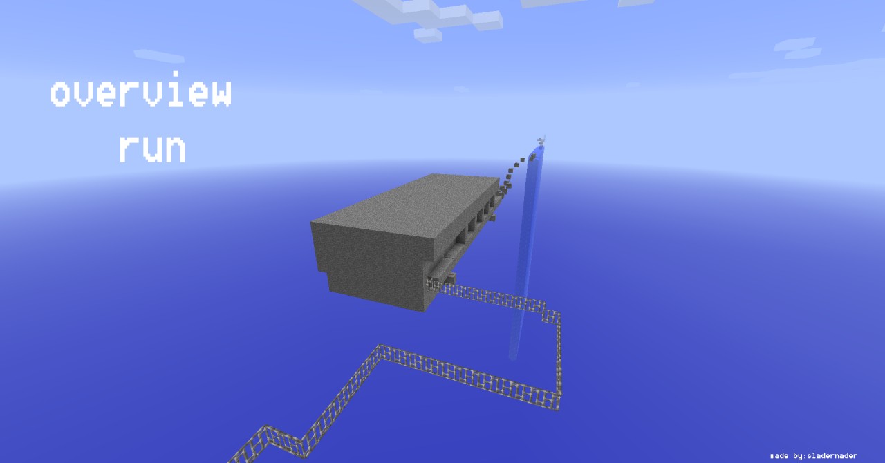 overview run Minecraft Map