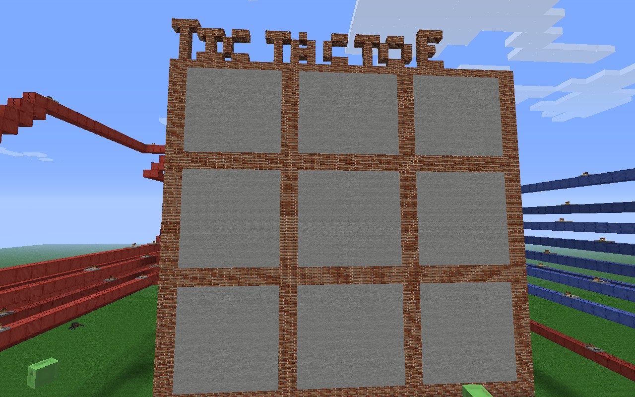 Tic Tac Toe Minecraft Map