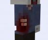 DayZ: Zombie with ribs sticking out. Minecraft Map