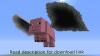 Flying pig (enormous) - Added a version with saddle Minecraft Map