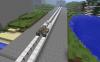 piston monorail Minecraft Map
