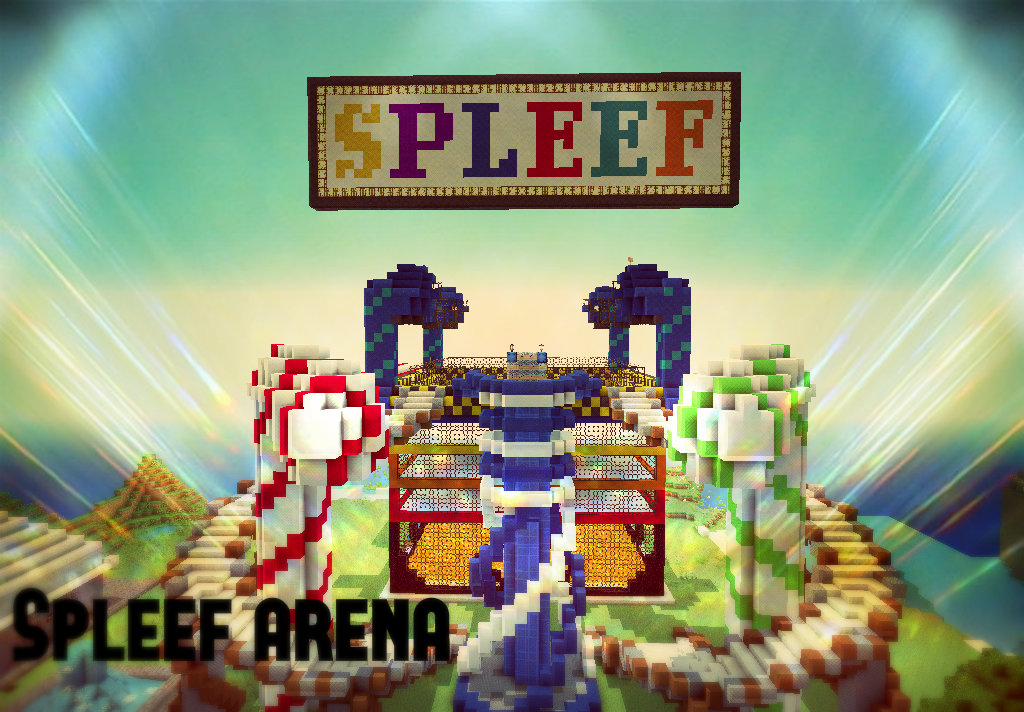 Spleef Arena Minecraft Map