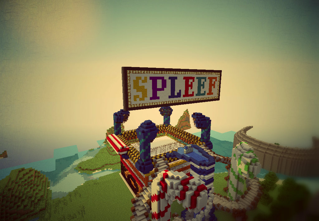 Spleef Arena Minecraft Map