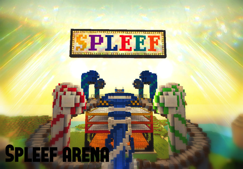 Spleef Arena Minecraft Map