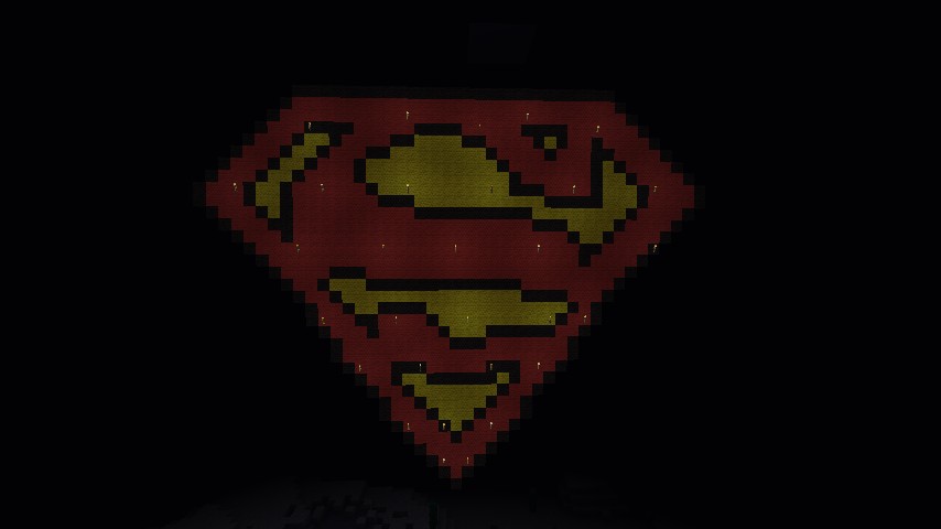 Superman Logo Minecraft Map