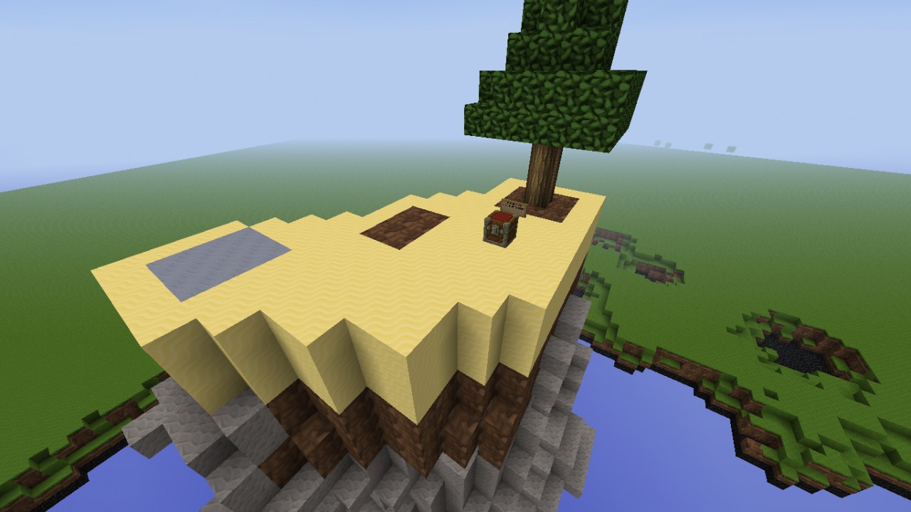 Survival Crater Minecraft Map