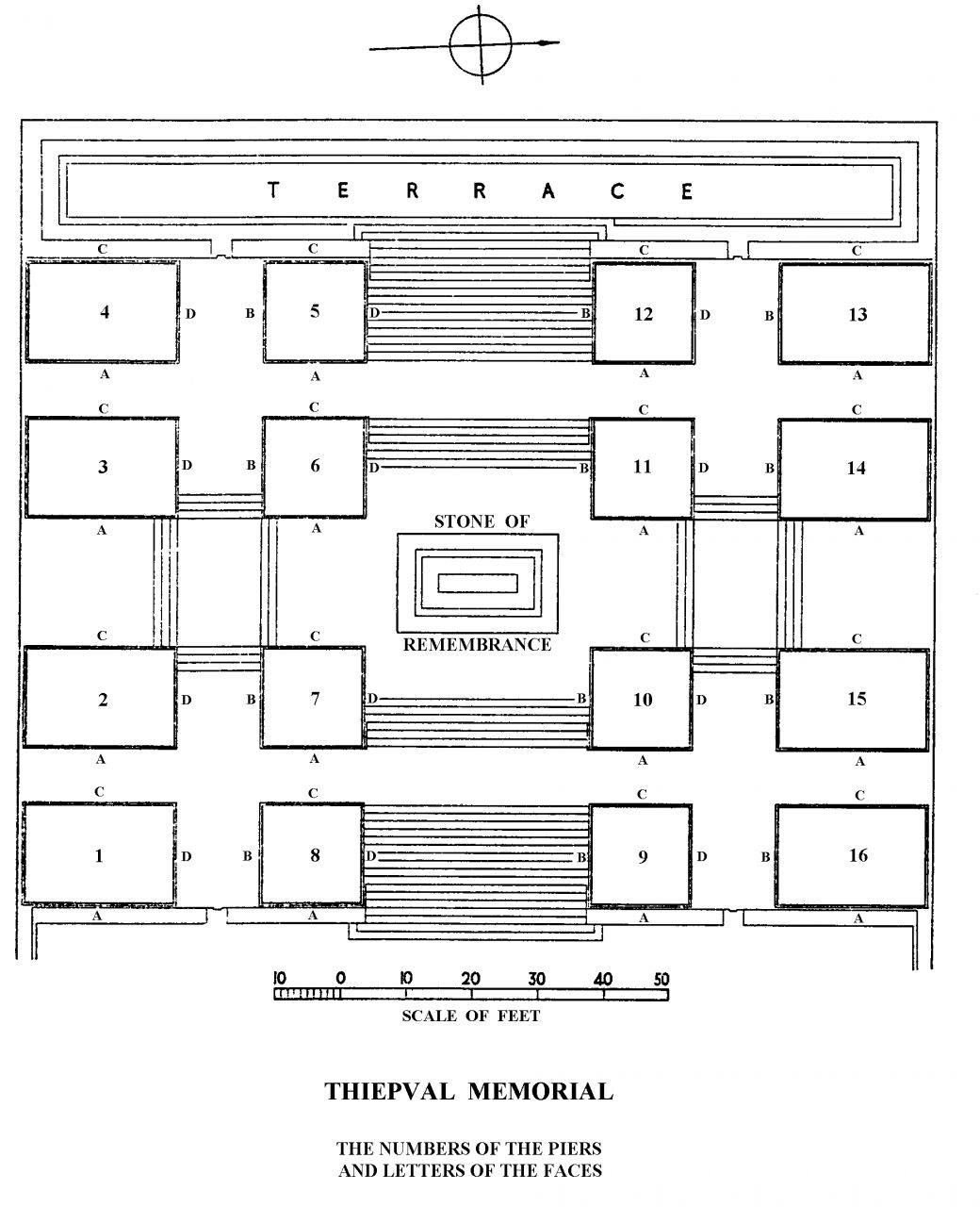 Thiepval Memorial Minecraft Map