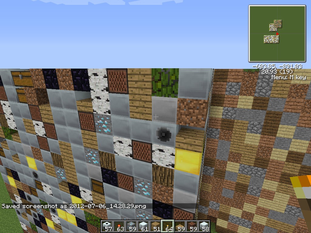 weird creations Minecraft Map