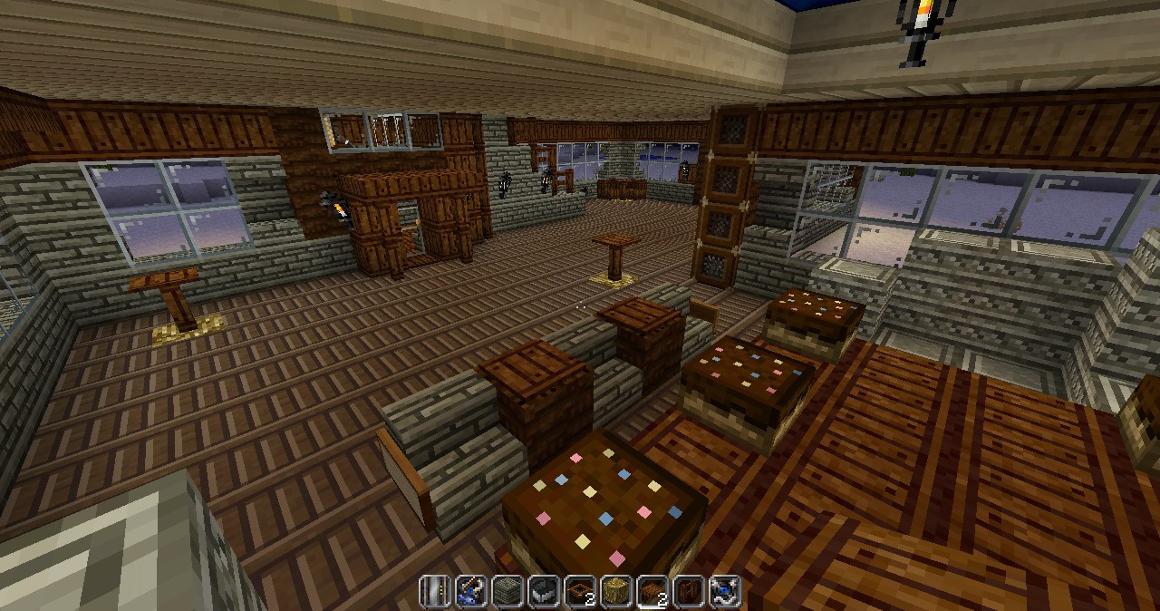 2-story mansion Minecraft Map