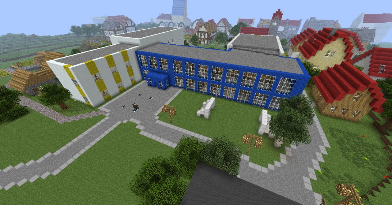 Big Office / Schulgebäude / Bürogebäude Minecraft Map